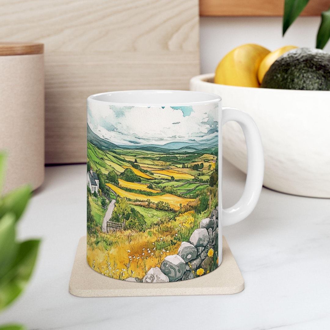 Irish Scenic Coffee Mug, Folklore, Celtic Gifts, 11 Oz or 15 Oz Mug ...