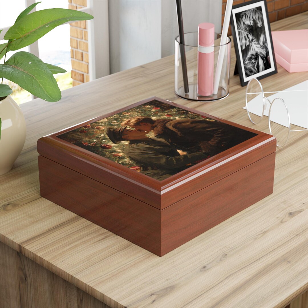 Gay Retro Art Keepsake Box, Personalized Queer Gifts, LGBTQ Jewelry Box ...