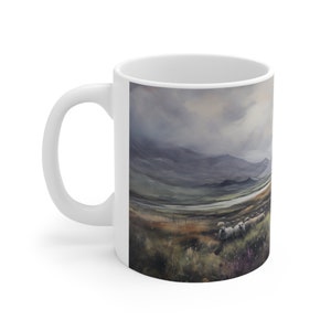 Scottish Sheep, Coffee Mug Scotland, Scottish Gifts, Highlands of ...