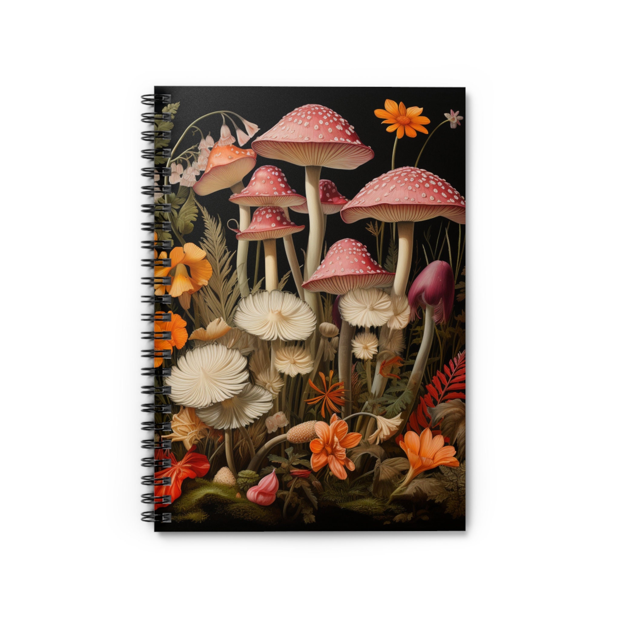 Spiral Notebook Cottagecore Fairycore Design Notebook Poetry - Etsy