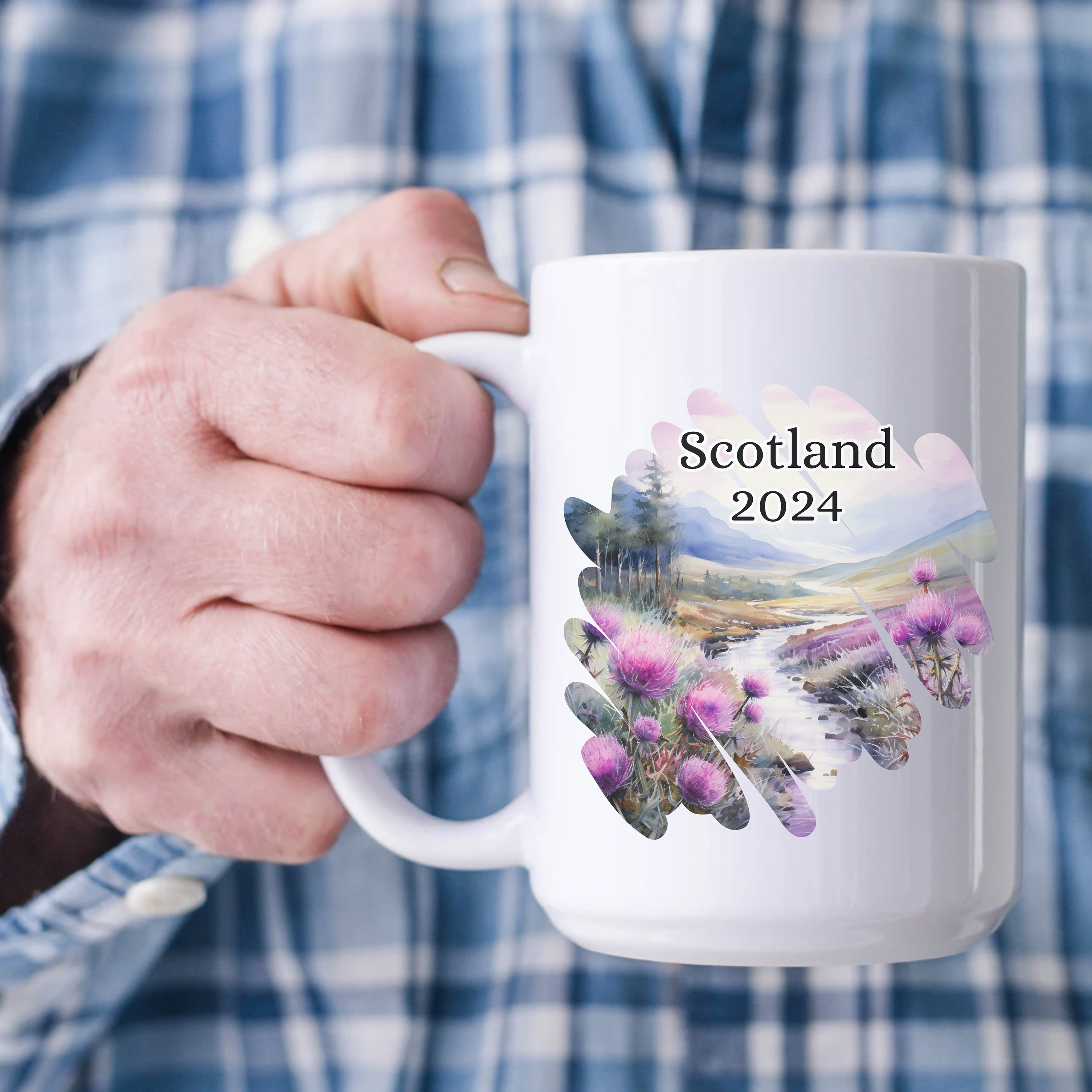 Scotland Personalized Mug, Scotland Custom Mug, Scotland Memories ...