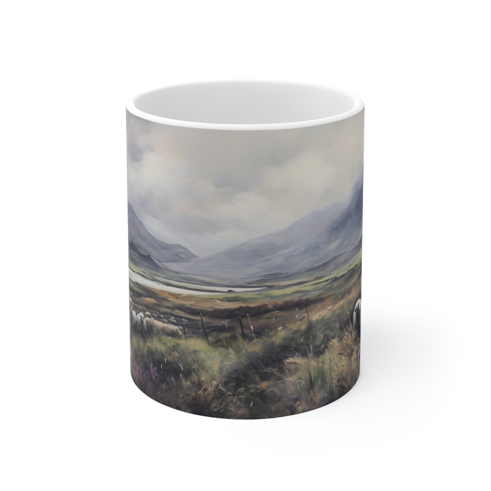 Scottish Sheep, Coffee Mug Scotland, Scottish Gifts, Highlands of ...