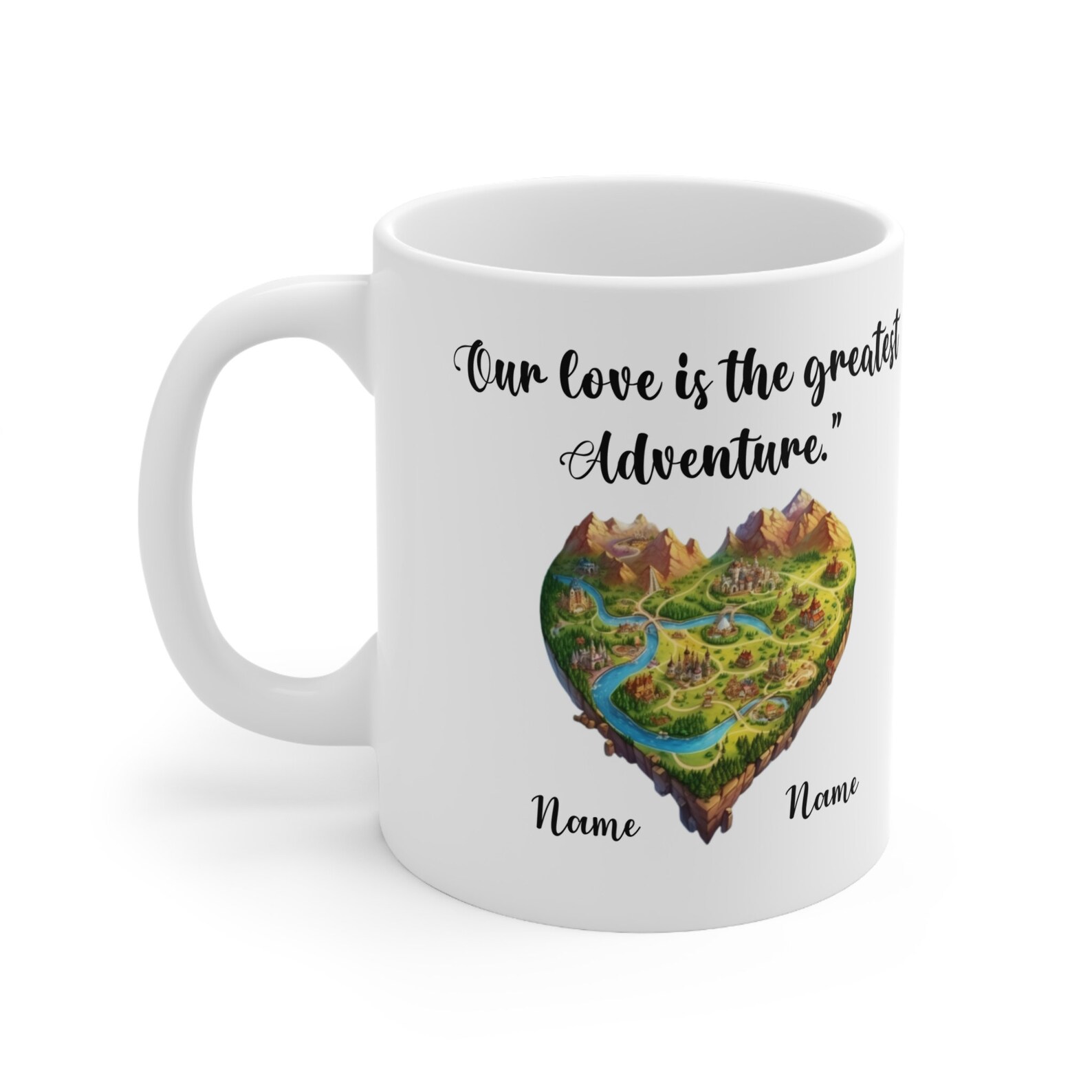 Personalized Love Mug Love Mug Custom Love Mug, I Heart Mug ...