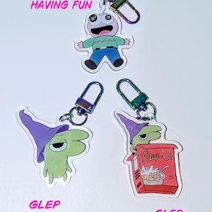 Smiling Friends, Keychains! - Etsy