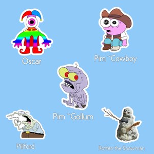 Smiling Friends, Stickers! - Etsy