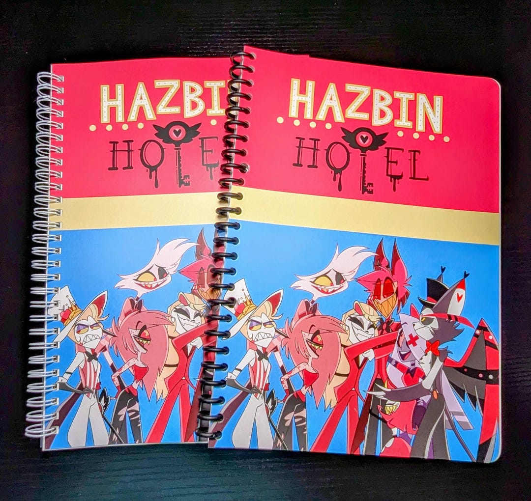 Hazbin Hotel Sticker & Note Books! - Etsy