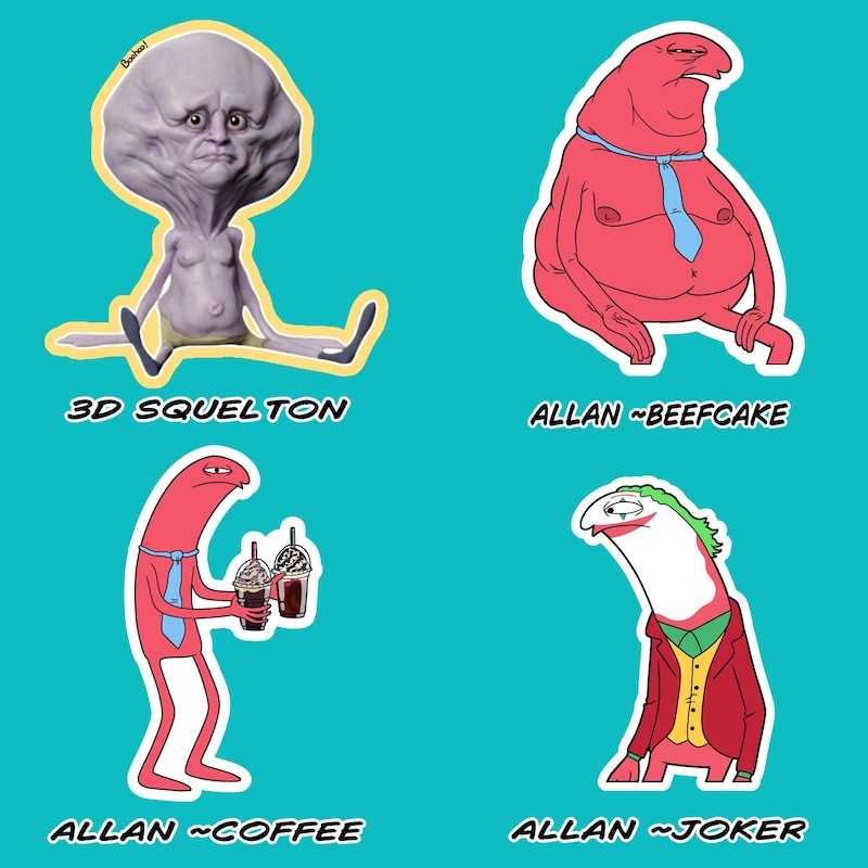 Smiling Friends Boss Figure - Etsy