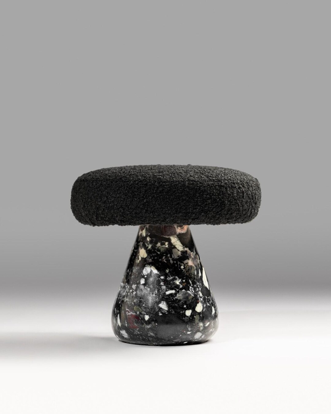 Pebble Granite Stool — Minimal Marble Side Table for Living Room - Etsy