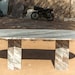 Fantasy Brown Dining Table Dinning Table for 8 People Stone Table for ...
