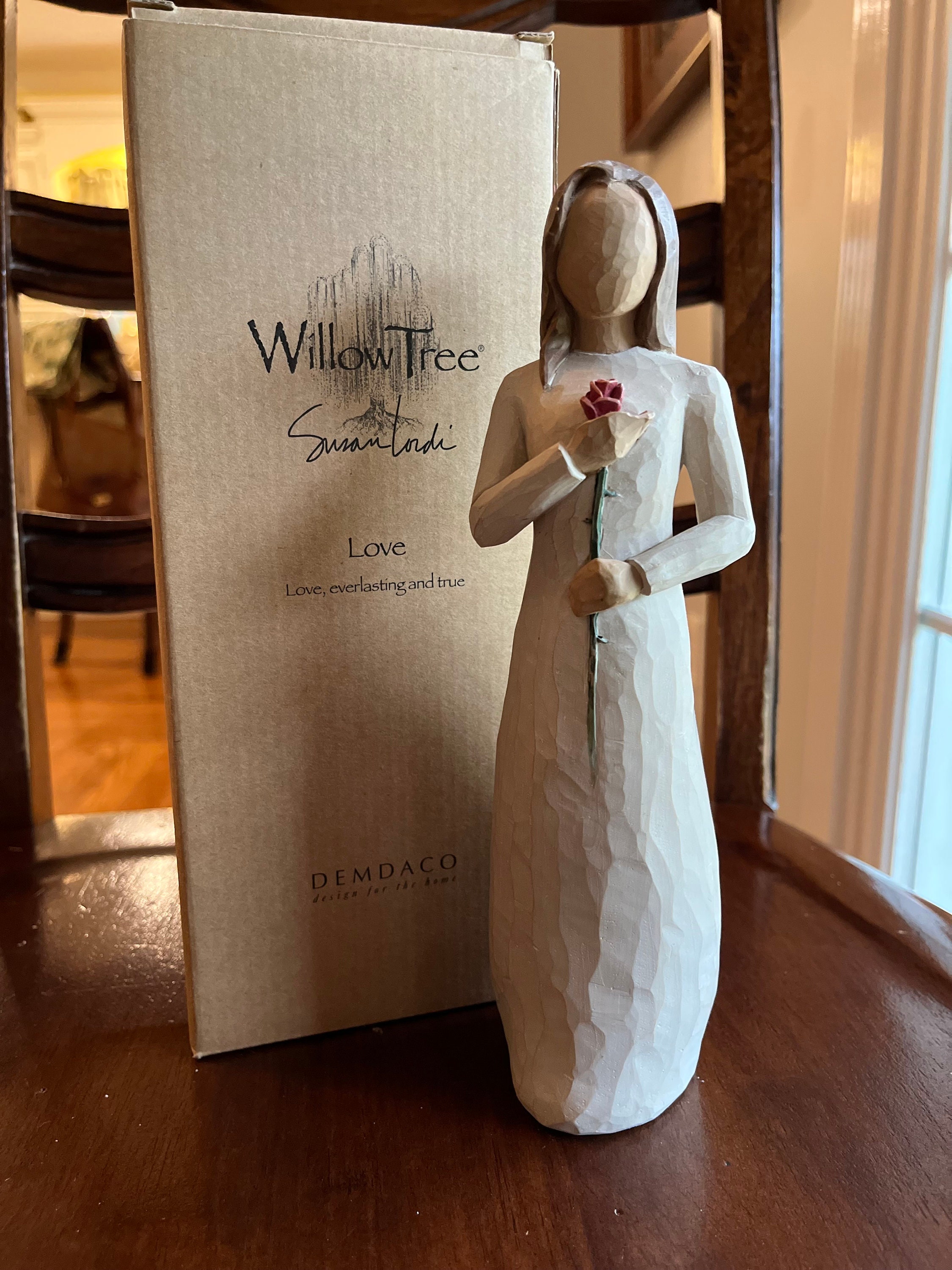 Pack of Three Willow Tree Wooden Figures Grateful Love Generations - Etsy