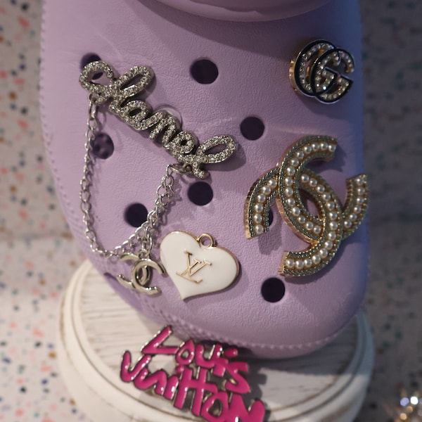 Croc Charms Bling Designer Set - Etsy