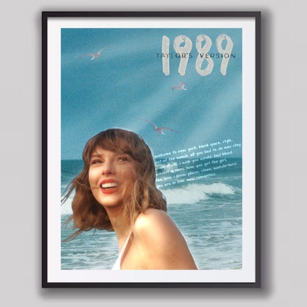 Taylorswift 1989 Poster - Etsy