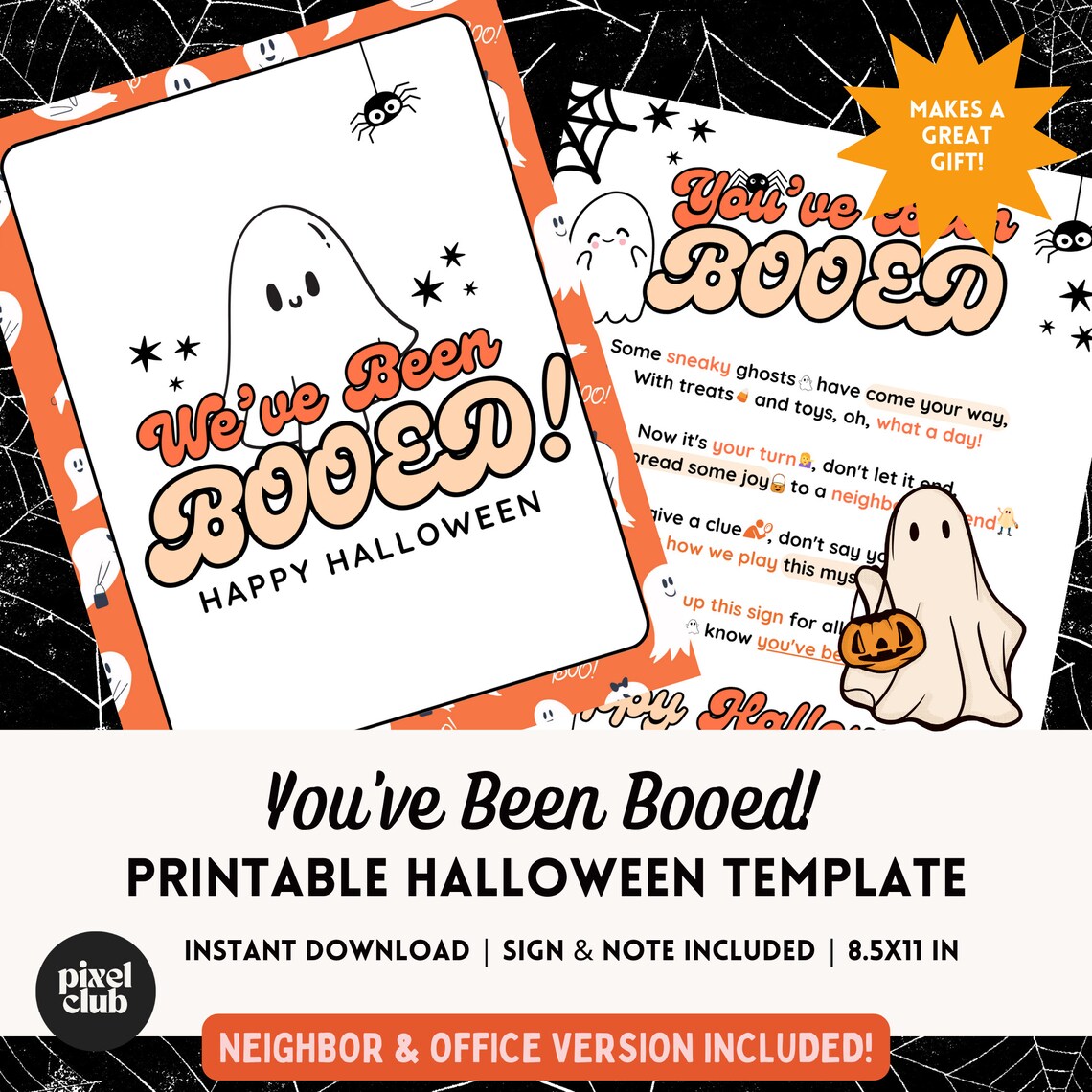 You've Been Booed, We've Been Booed, Halloween Printable, Halloween ...
