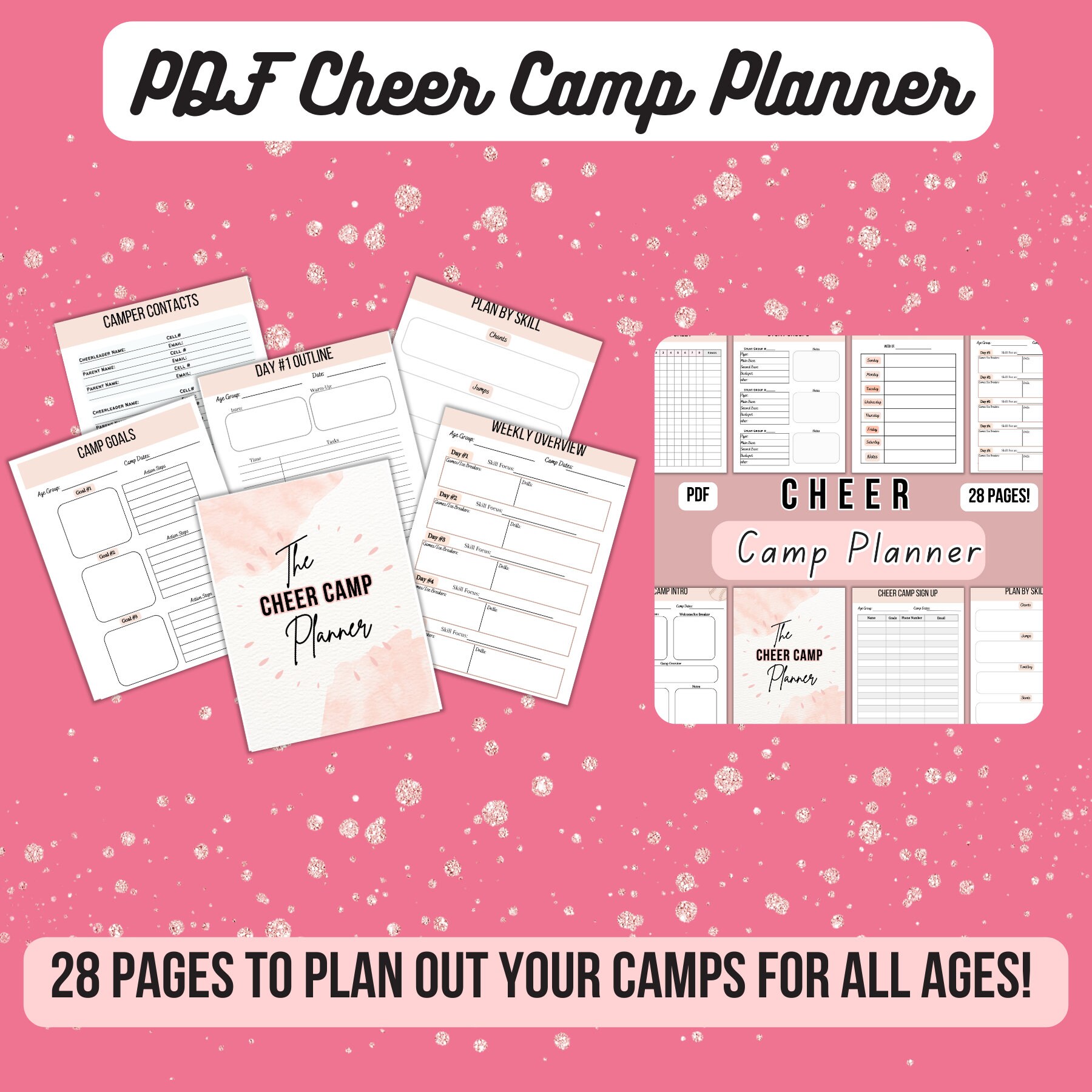 Digital Dance Coach Bundle, Dance Coach Planners, Editable Dance Forms ...