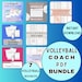 Volleyball Coach PDF Bundle, Volleyball Coaching Bundle, Volleyball ...