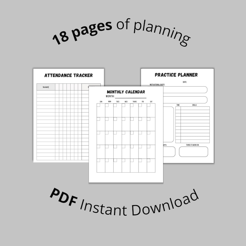 PDF Football Practice Planner, Football Plays, Elementary Football ...