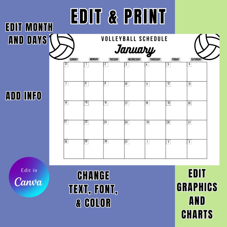 Editable Volleyball Parent Sign Up, Editable Volleyball Volunteer Forms ...