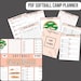 Softball Coach Bundle, Softball Coach Planners, Softball Coach ...