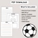 Soccer Practice Planner for Coaches, Soccer Coach Planner, Soccer ...