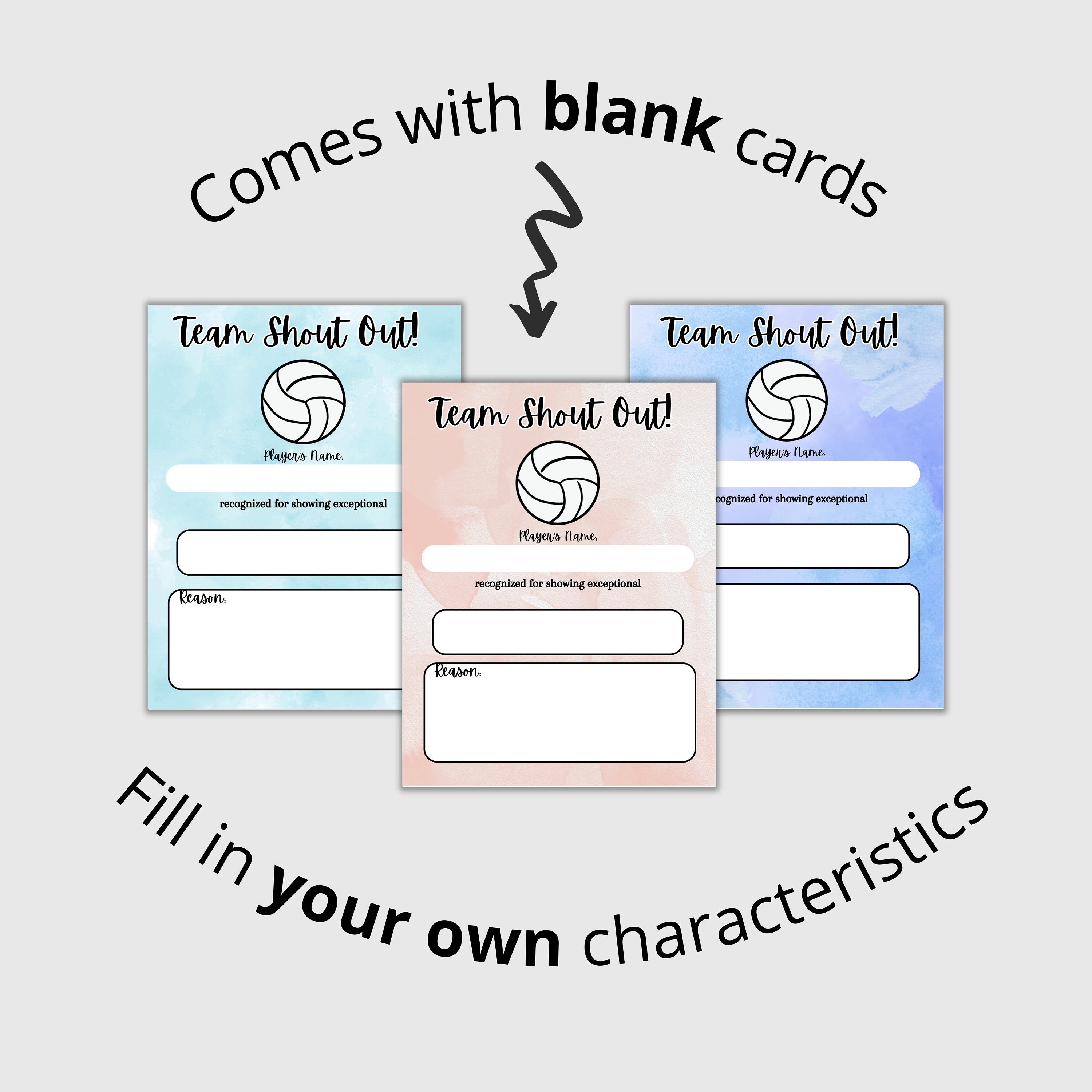 Volleyball Team Shout Outs, Player Shout Outs, Volleyball Player ...