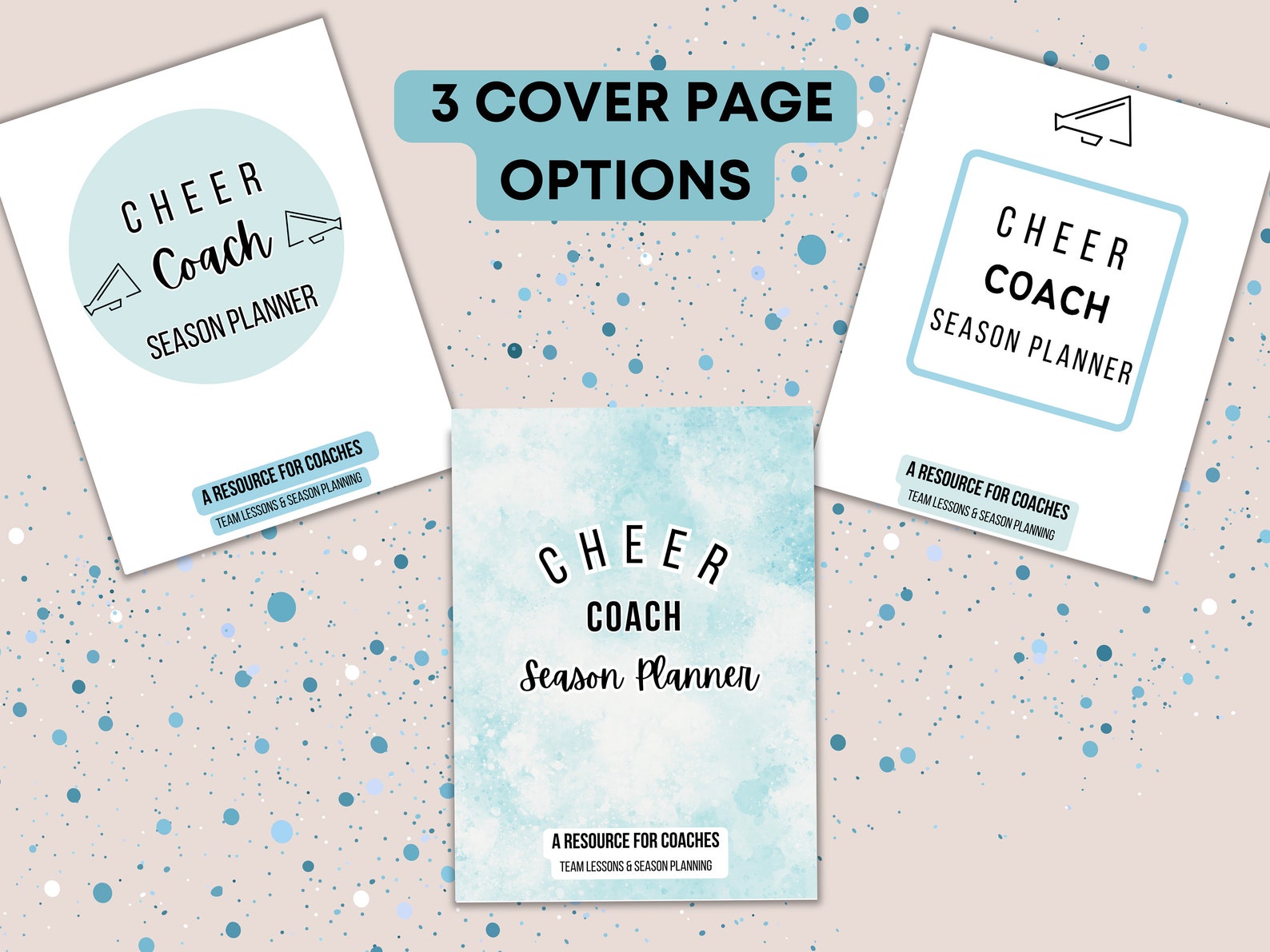 PDF Cheer Coach Season Planner, Cheer Planner, Cheerleading Planner ...