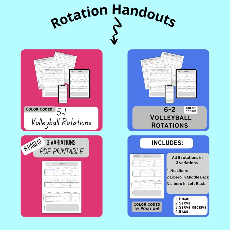 Volleyball Coach PDF Bundle, Volleyball Coaching Bundle, Volleyball ...