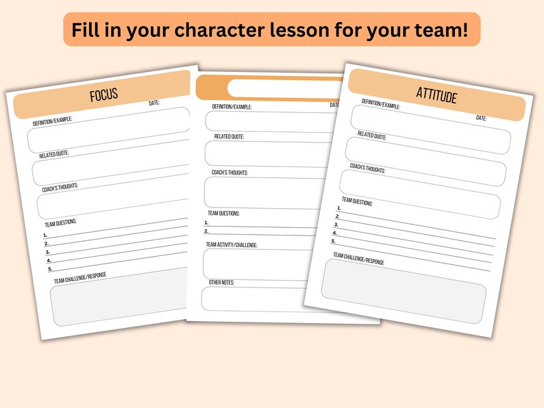 PDF Dance Coach Planner, Dance Teacher Planner, Dance Team Planner for ...