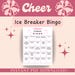 Cheer Ice Breaker Game, Cheer Get to Know You, Ice Breaker Bingo ...