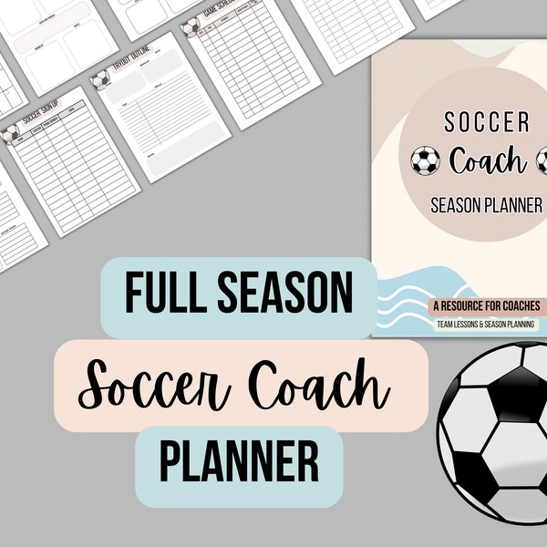 Soccer Coach - Etsy