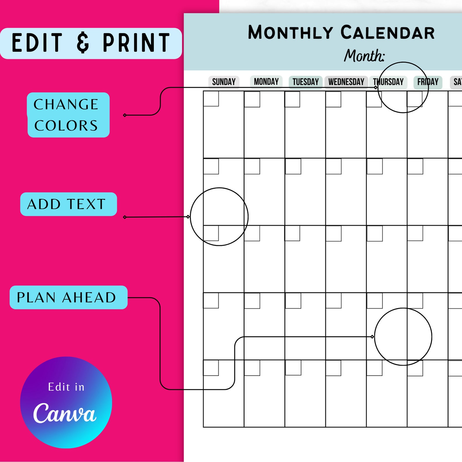 Editable Cheer Planner, Digital Cheer Planner, Cheer Coach Planner ...