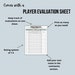 Volleyball Tryout Planner, Volleyball Tryout Templates, Volleyball ...