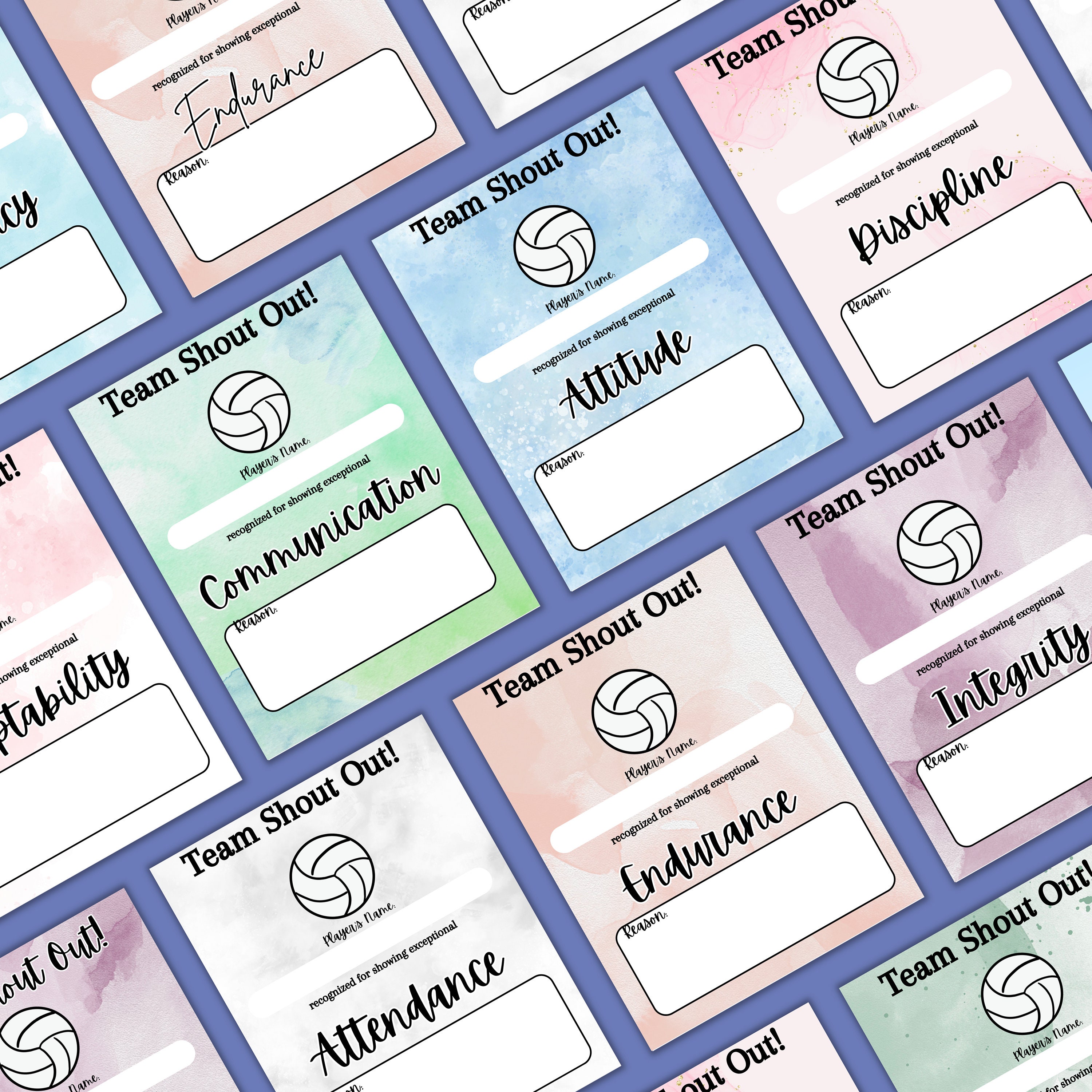 Volleyball Team Shout Outs, Player Shout Outs, Volleyball Player ...