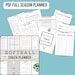 Softball Coach Bundle, Softball Coach Planners, Softball Coach ...