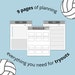 Volleyball Tryout Planner, Volleyball Tryout Sheet, Volleyball Coach's ...