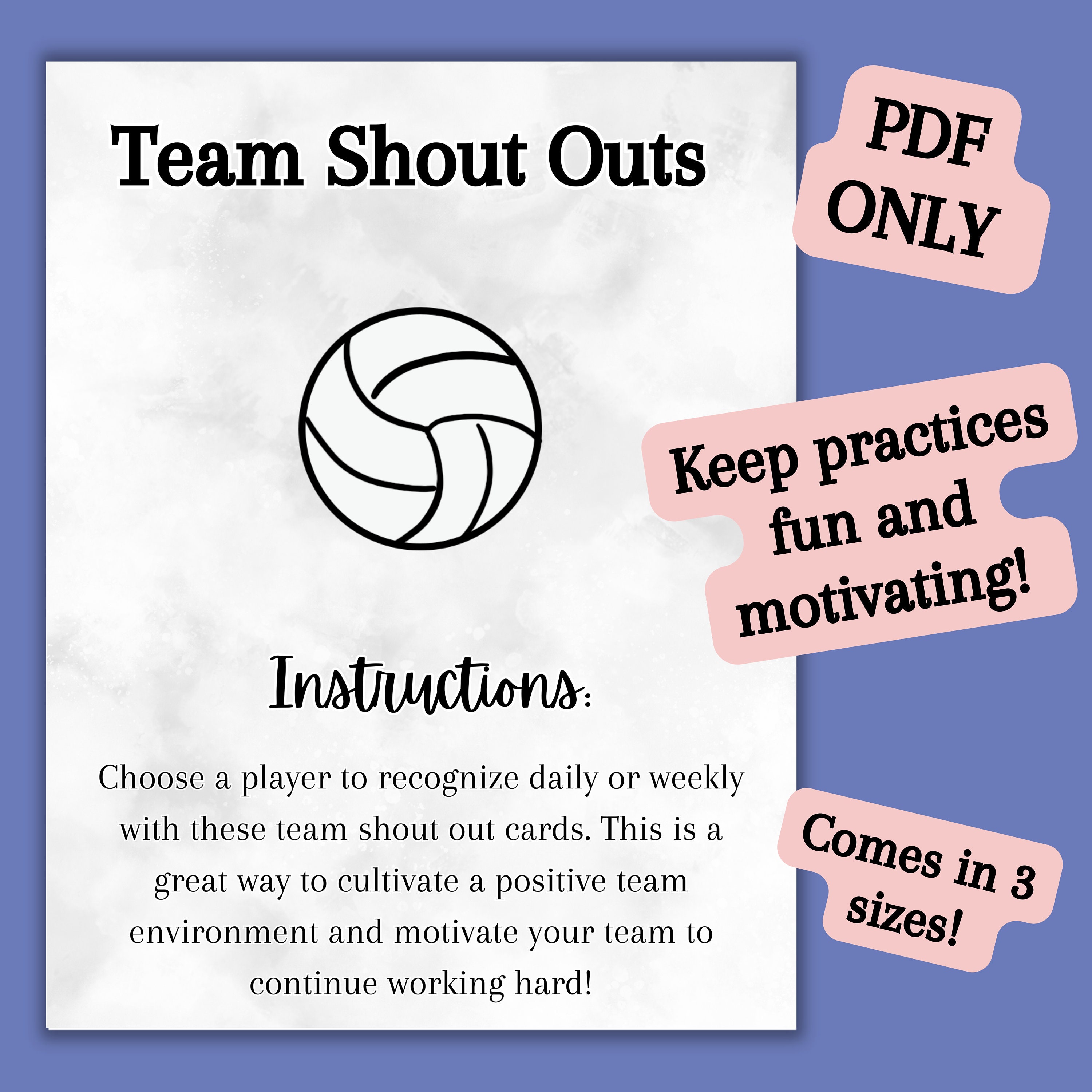 Volleyball Team Shout Outs, Player Shout Outs, Volleyball Player ...