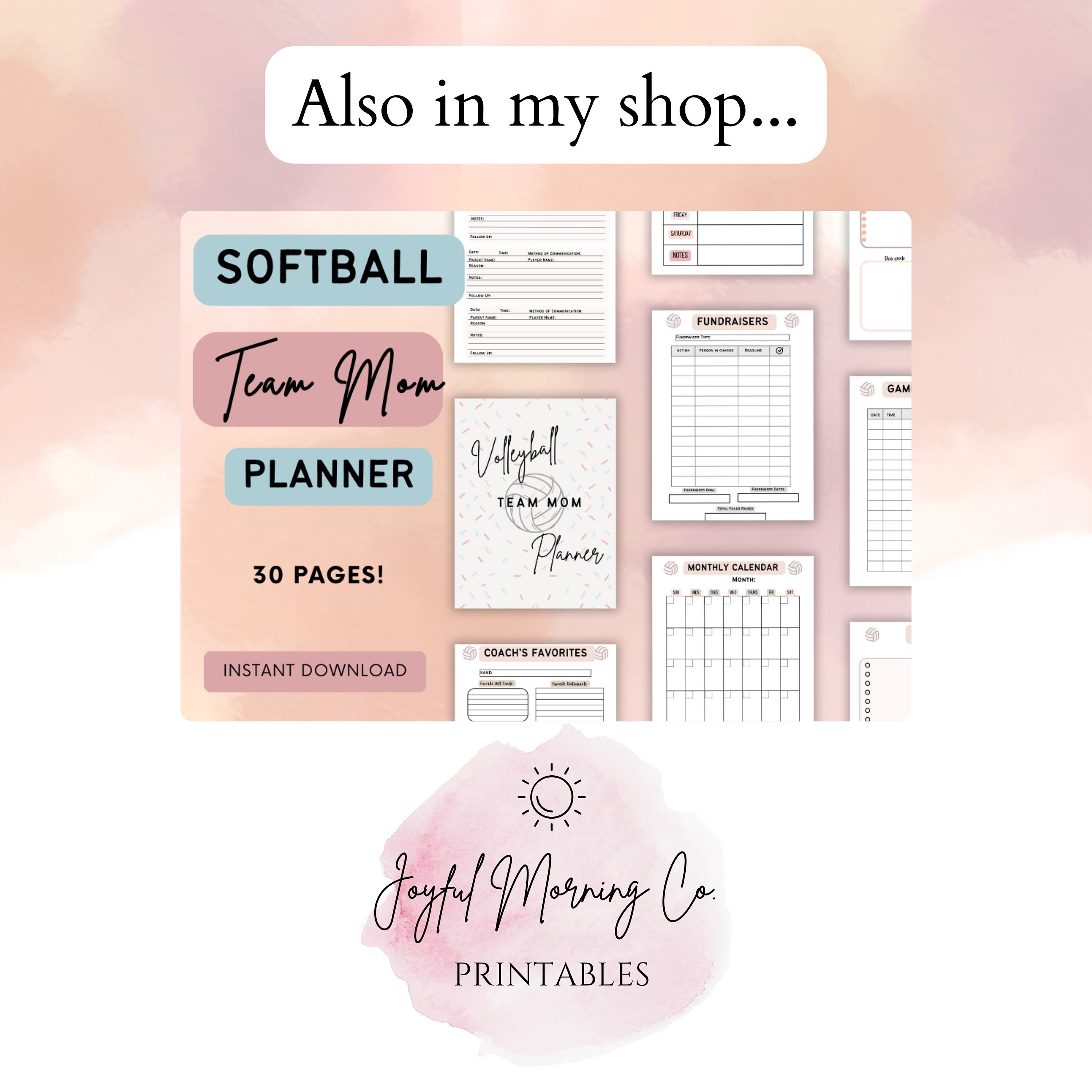 Editable Softball Sign up Sheets, Volunteer Sign Ups, Softball ...