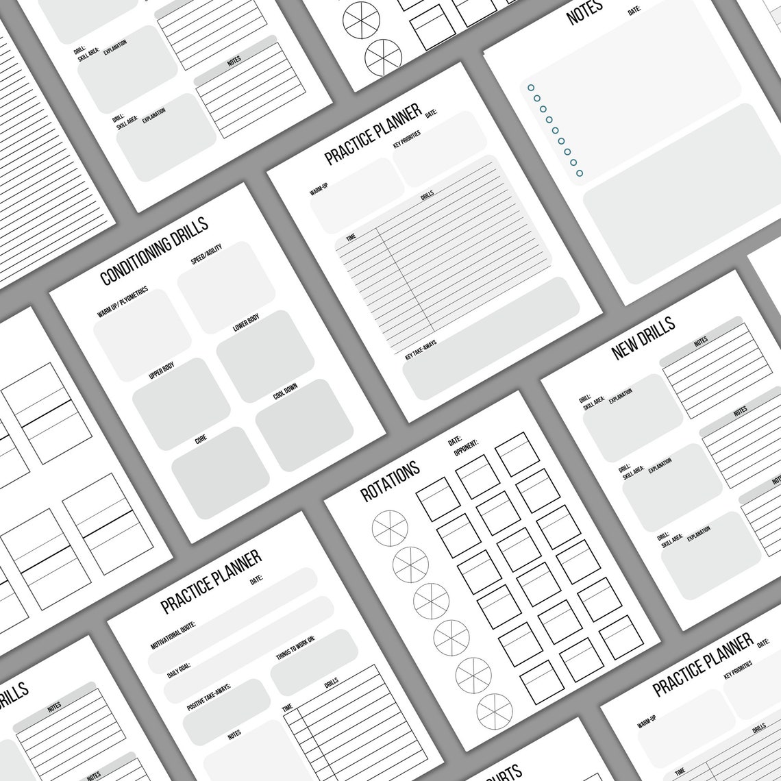 Volleyball Practice Plan, Volleyball Practice Templates, Volleyball ...
