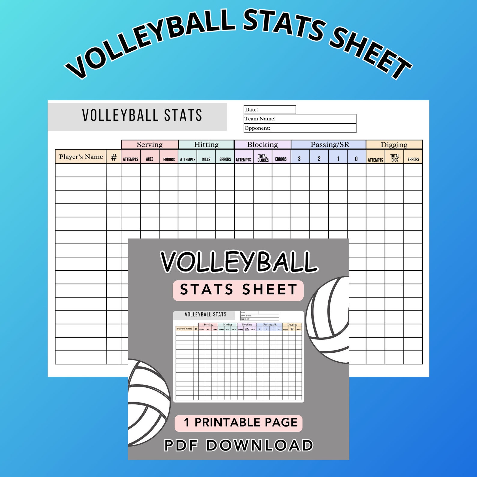 Volleyball Coach PDF Bundle, Volleyball Coaching Bundle, Volleyball ...
