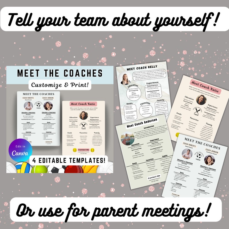 Cheer Coach Bundle, Cheer Coach Planners, Editable Cheer Forms ...