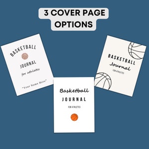 Editable Basketball Journal for Athletes, Basketball Team Journal ...