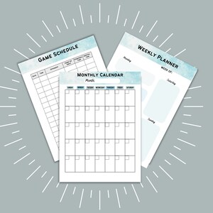 PDF Cheer Coach Season Planner, Cheer Planner, Cheerleading Planner ...