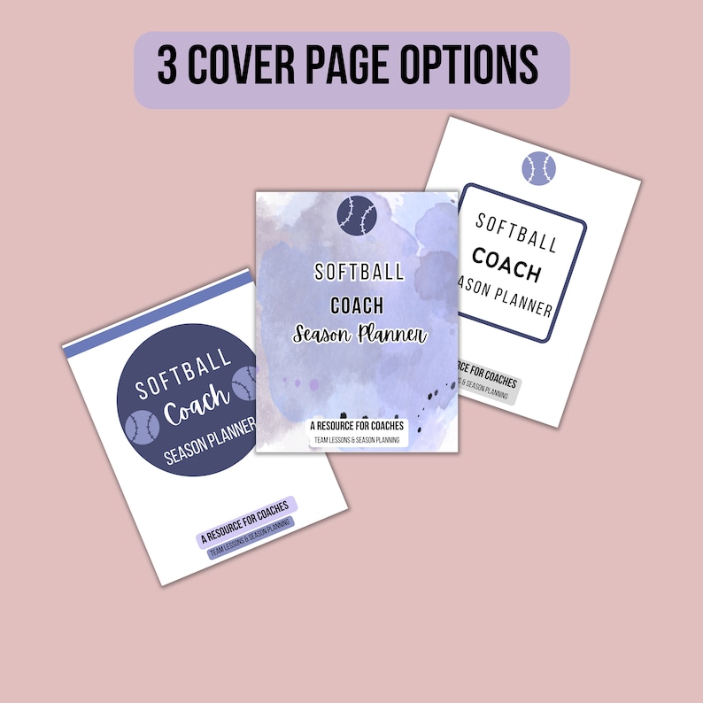 Softball Coach Planner, Softball Planner, Softball Practice Planner ...