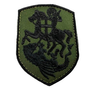 Knights Templar St George & Dragon Crusader Tactical Embroidered Airsoft Morale Patch - Etsy