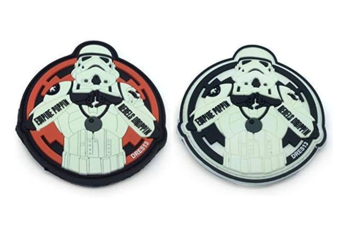 Empire Poppin Rebels Droppin Stormtrooper Glow in the Dark Tactical Cosplay Airsoft PVC Fan ...