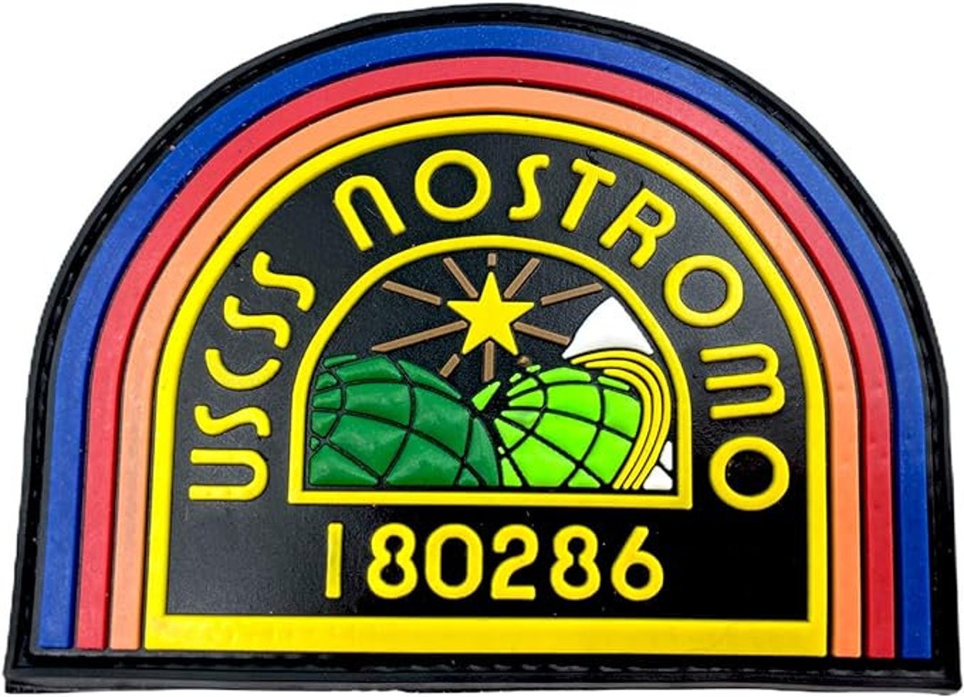 USCSS Nostromo Crew Alien Airsoft Paintball PVC Morale Cosplay Sci Fi ...