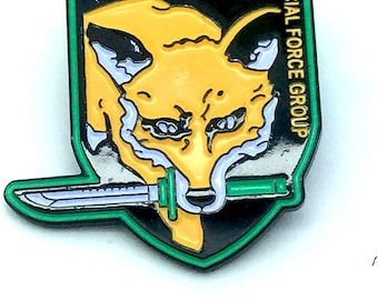 Diamond Dogs Pin Legendary Soldier S From Metal Gear Solid V - Etsy