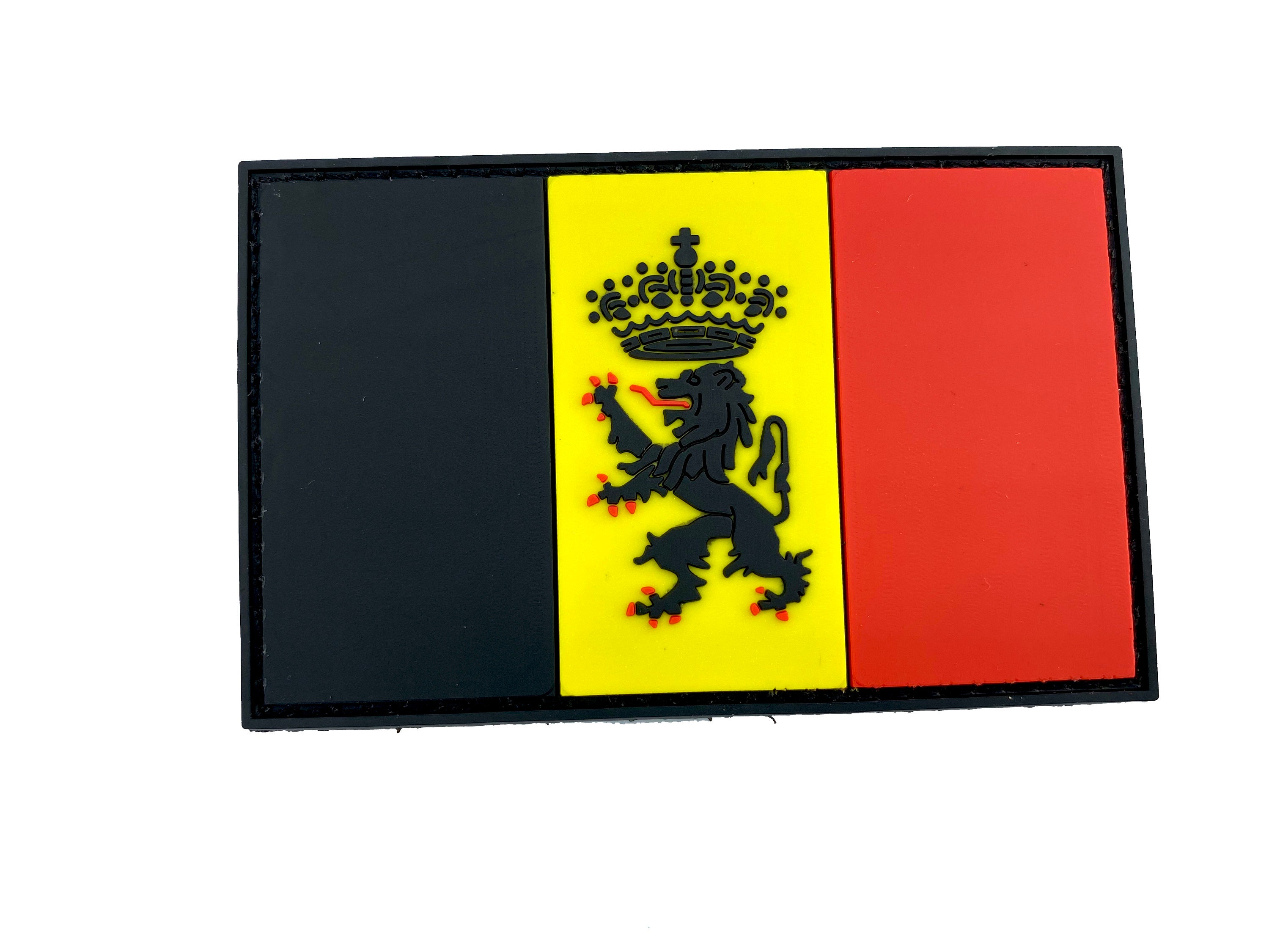 Belgium Belgian Crest Flag Cosplay Airsoft Paintball PVC - Etsy