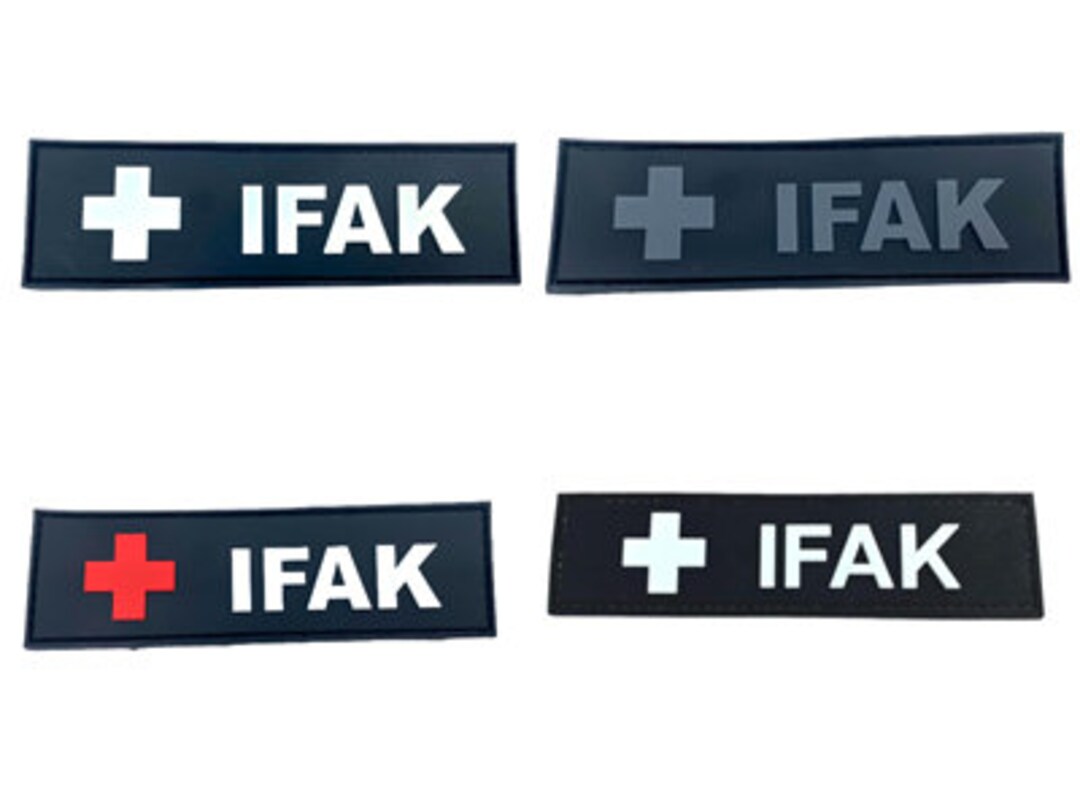 IFAK Individual First Aid Kit Medic Airsoft Paintball PVC Morale ...