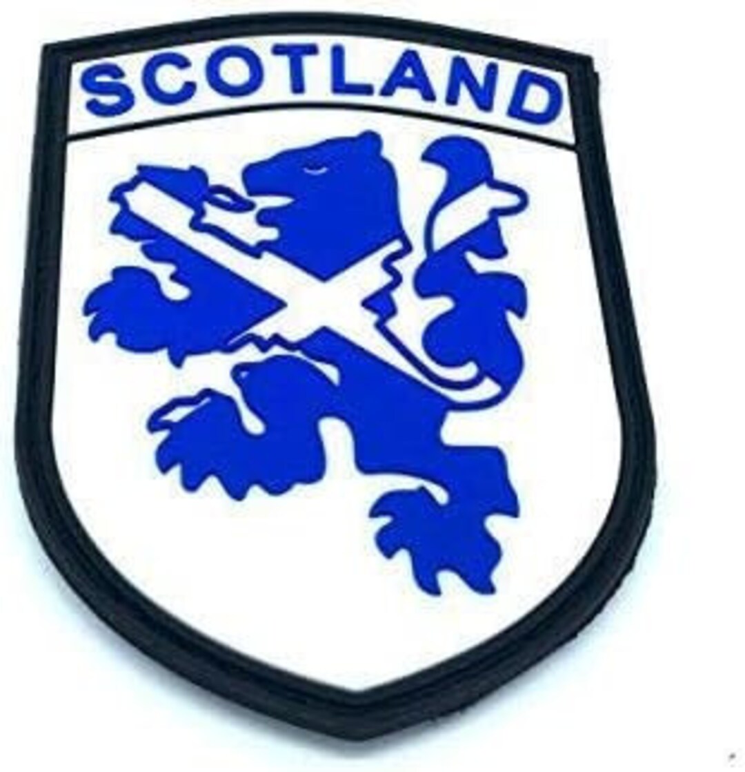 Scotland Blue Rampant Lion Flag PVC Airsoft Paintball Team Patch - Etsy