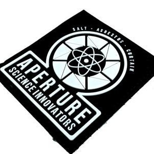 Aperture Science Innovators Portal PVC Airsoft Paintball Cosplay Morale ...